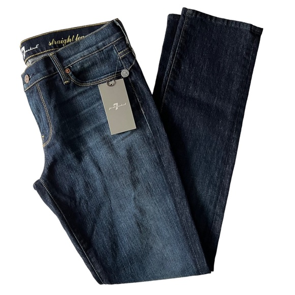 7 For All Mankind | Jeans | 7famk Straight Leg Jean 3 Nwt | Poshmark